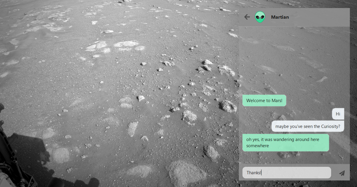 Mars chat - chatscope Mars chat - chatscope